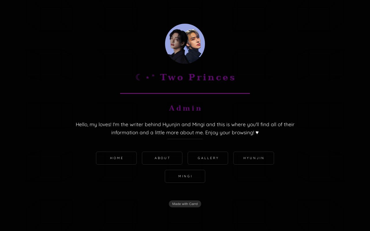 ⋆* 𝐓𝐰𝐨 𝐏𝐫𝐢𝐧𝐜𝐞𝐬